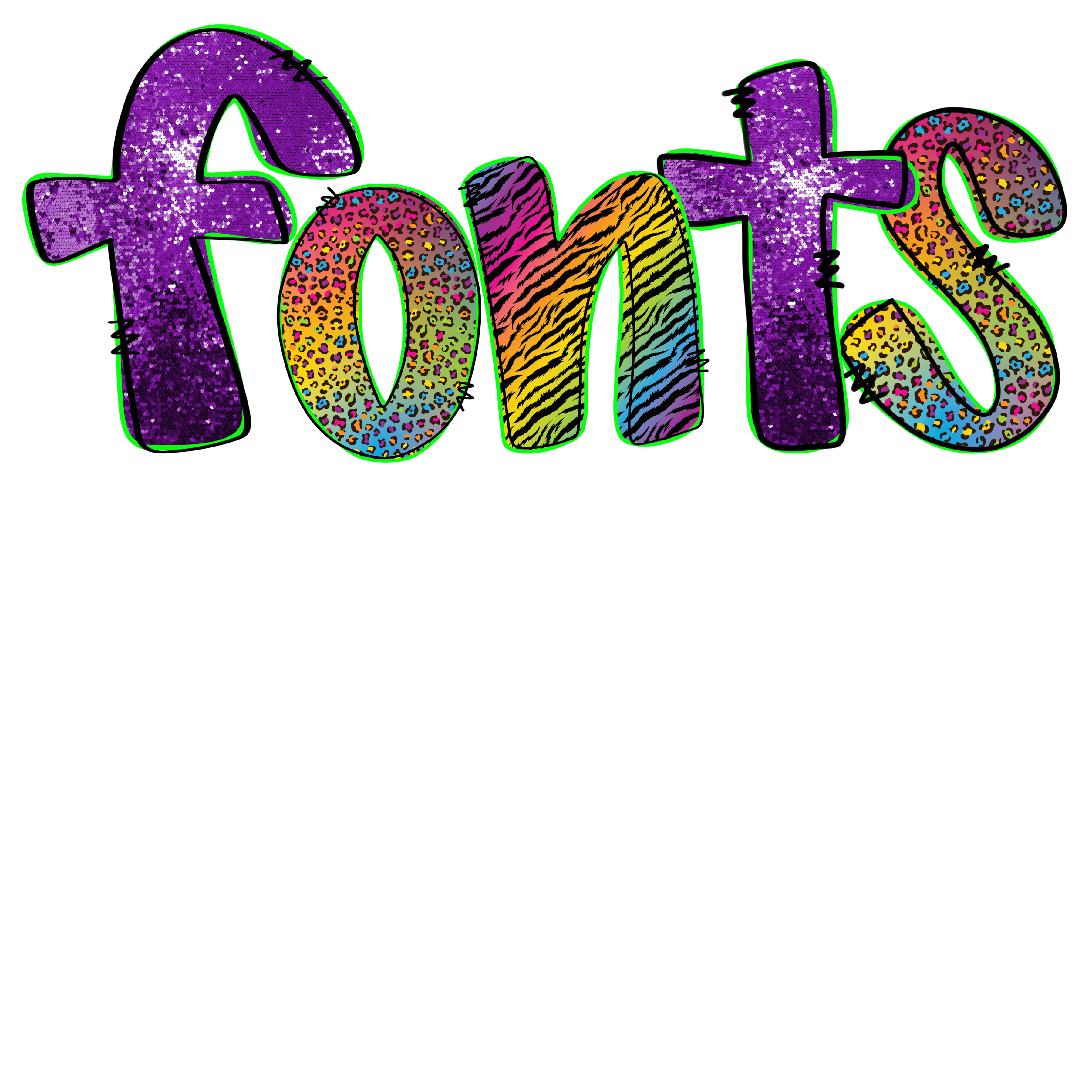 FONTS – Small Town Designs 740