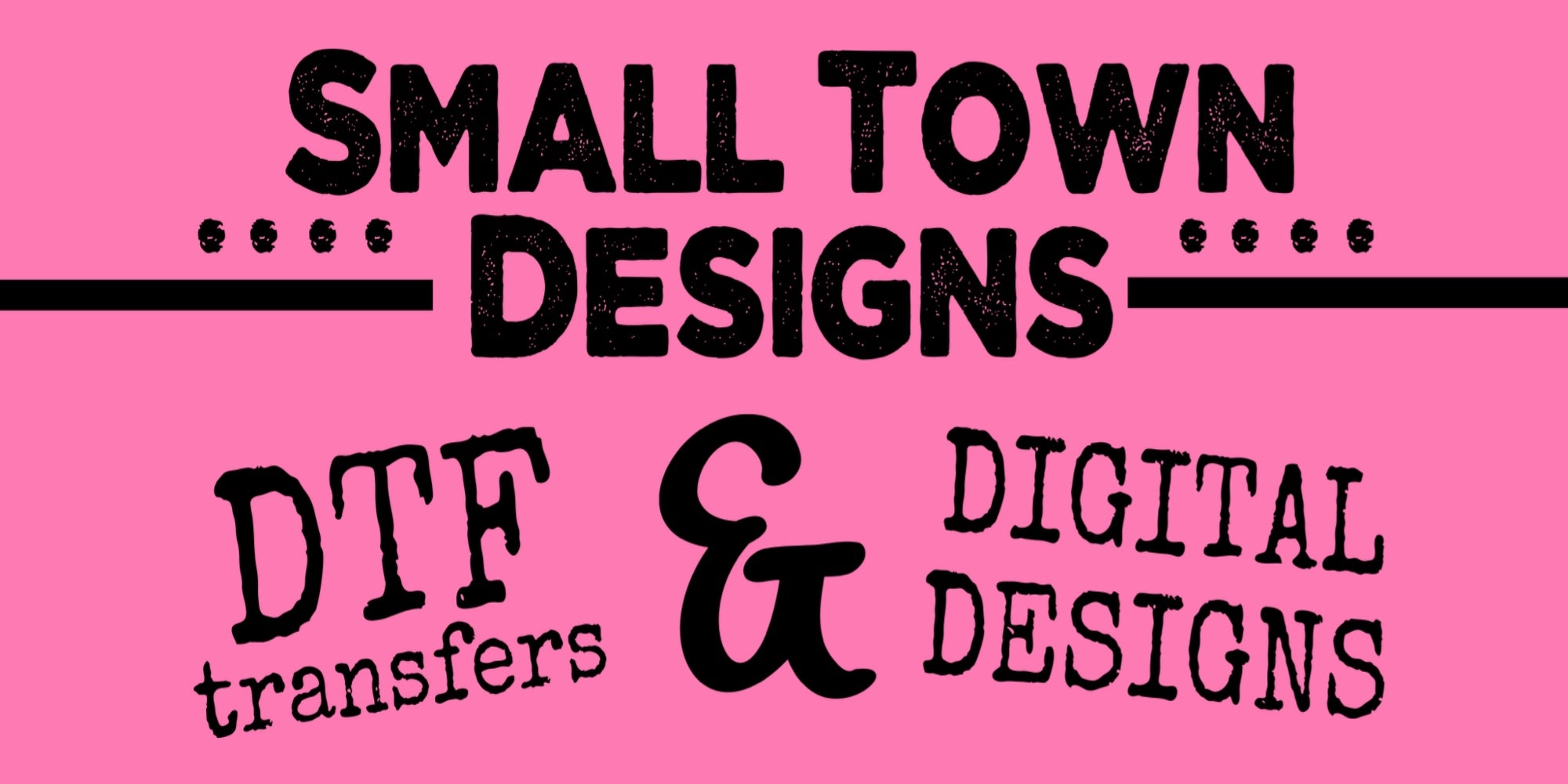 DTF Transfer - Youth – Small Town Designs 740